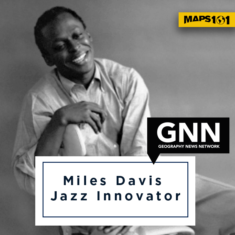 Miles Davis - Jazz Innovator | Map Geek.com